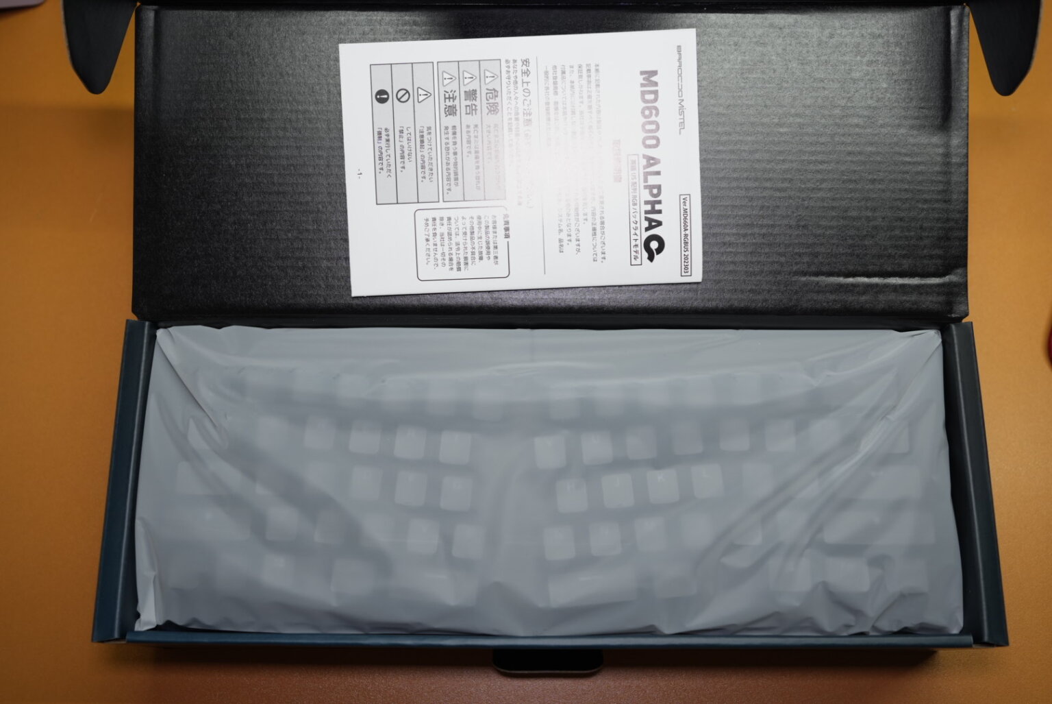 【レビュー】Alice配列の分離キーボードMistel Barocco MD600 Alpha | しょたすてーしょん