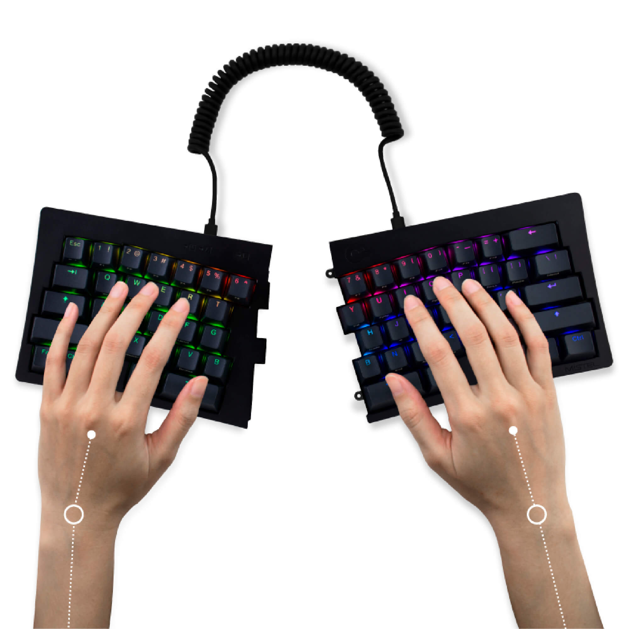 【レビュー】Alice配列の分離キーボードMistel Barocco MD600 Alpha | しょたすてーしょん