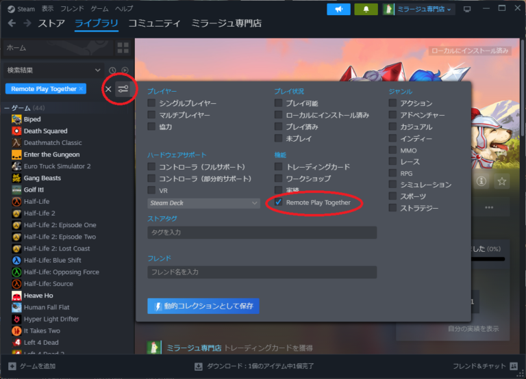 Epic GamesのゲームをRemote Play Togetherしてオンラインマルチプレイする方法 | しょたすてーしょん
